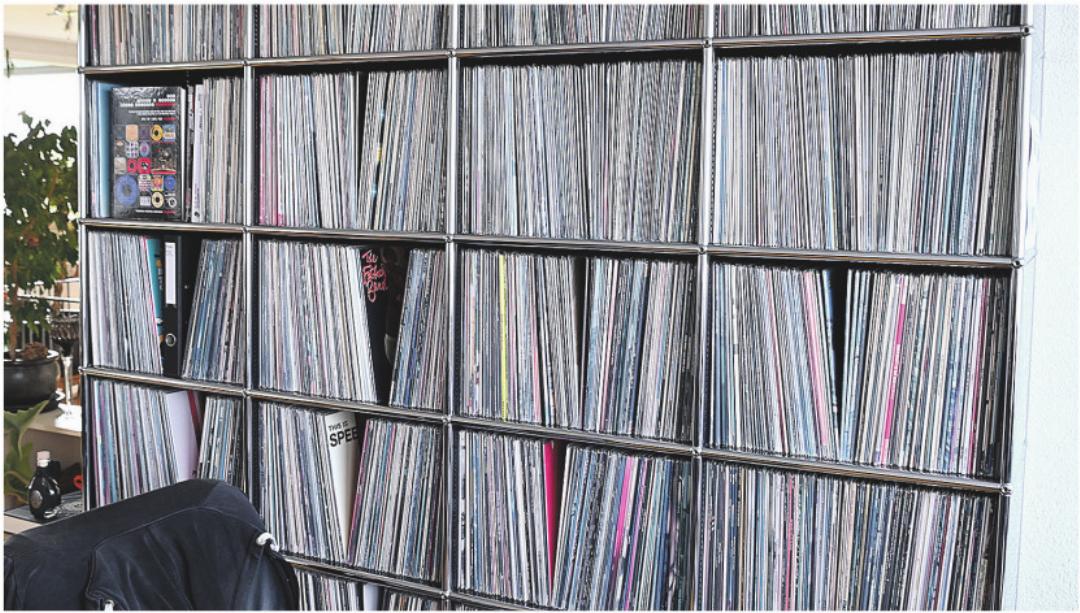 Er hat den Funk im Blut, auf Vinyl und im eigenen Buch